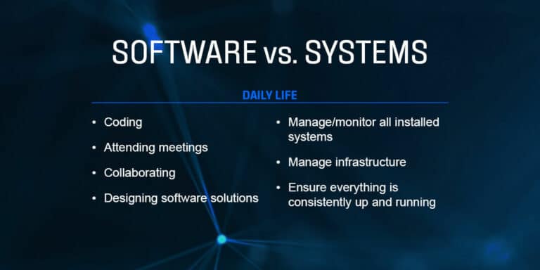 Key Differences Between Software Engineer vs. Systems Engineer Key Differences Between Software Engineer vs. Systems Engineer